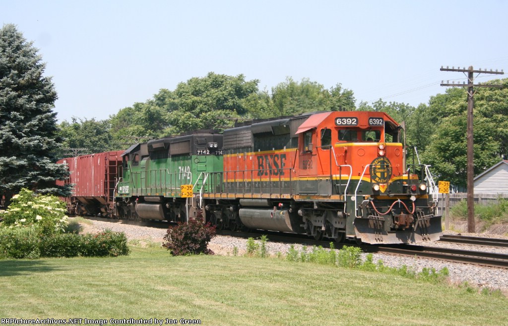 BNSF 6392